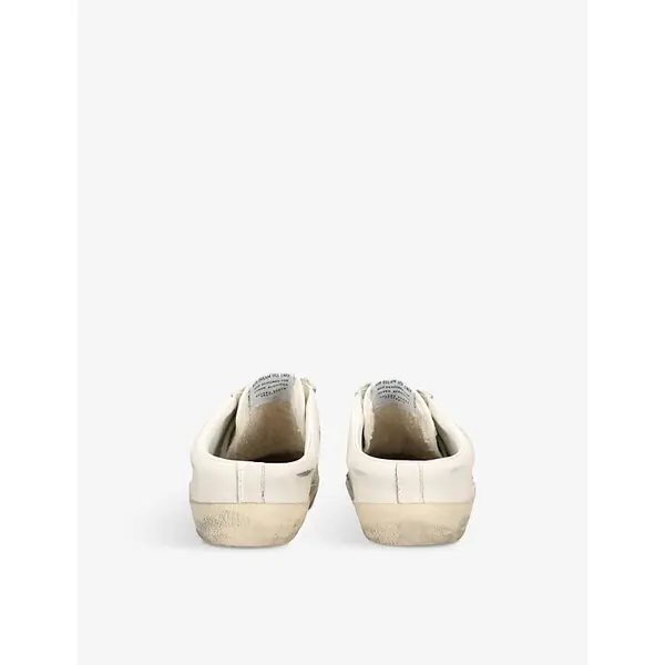 GOLDEN GOOSE Superstar Sabot Leather Low-top Trainers