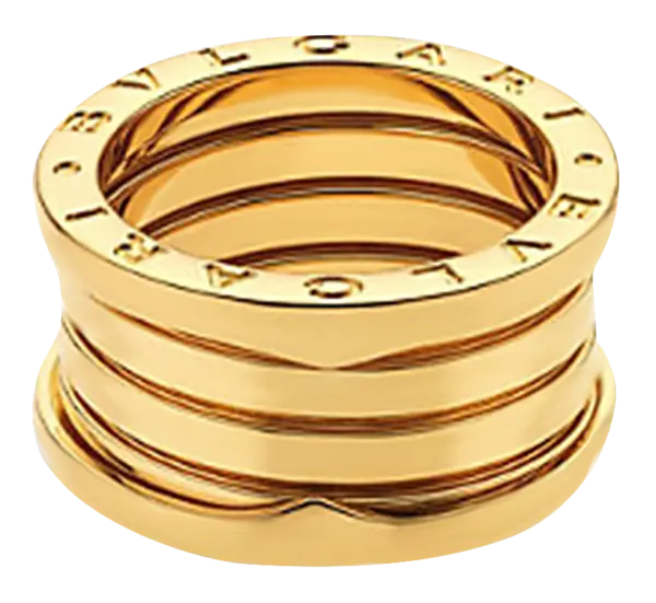 BVLGARI B.zero1 Four-band Ring - Yellow Gold