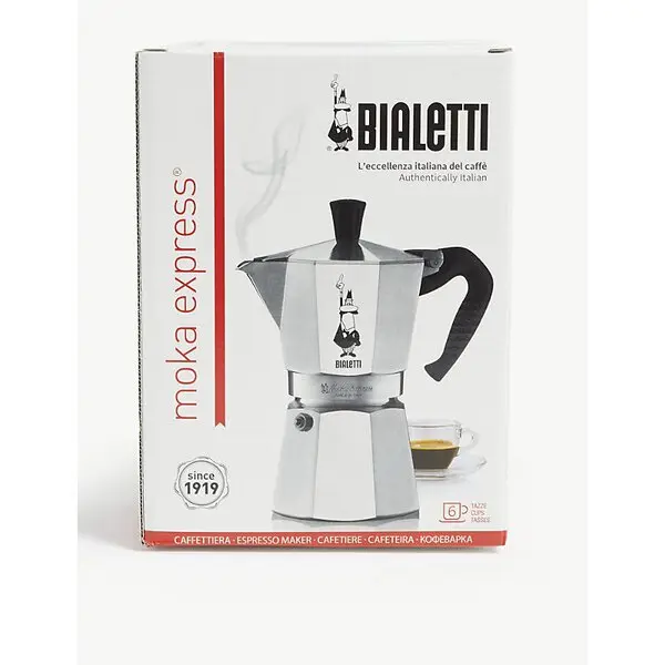 BIALETTI Moka Express Six Cup Coffee Pot 420ml