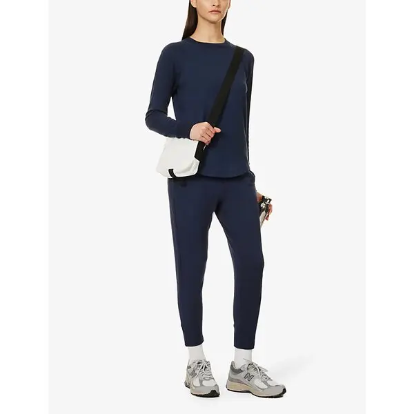 Splits59 Reena Stretch-modal Jogging Bottoms - Indigo Off White