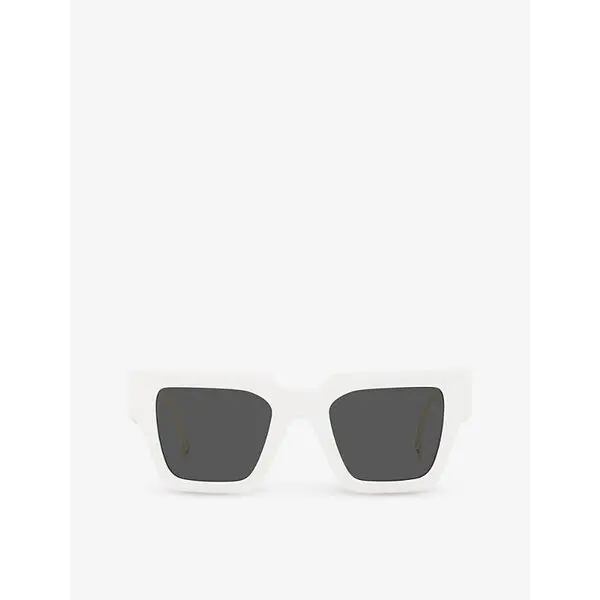 Versace Ve4431 Square Sunglasses - White