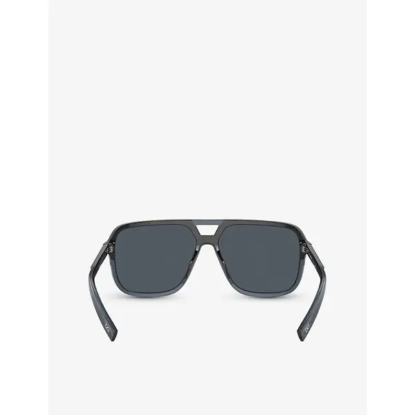 Dolce & Gabbana Dg4354 Square-frame Sunglasses - Blue