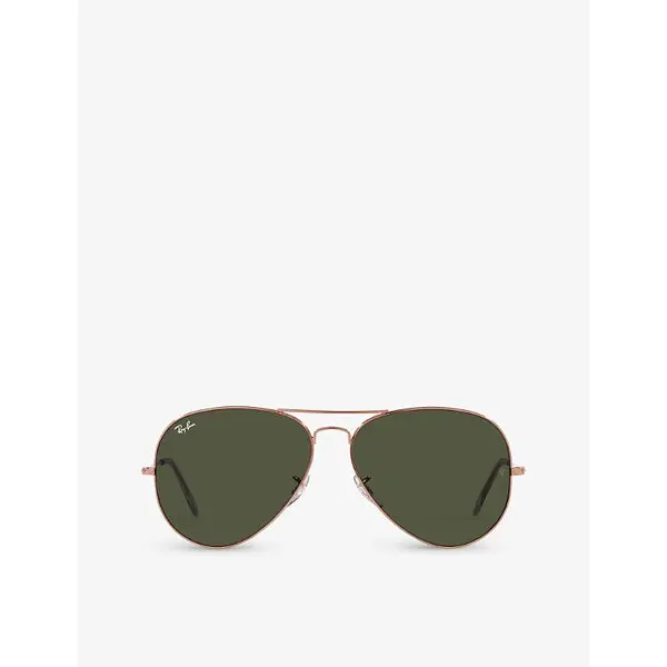 Ray-ban Aviator Metal Sunglasses - Gold