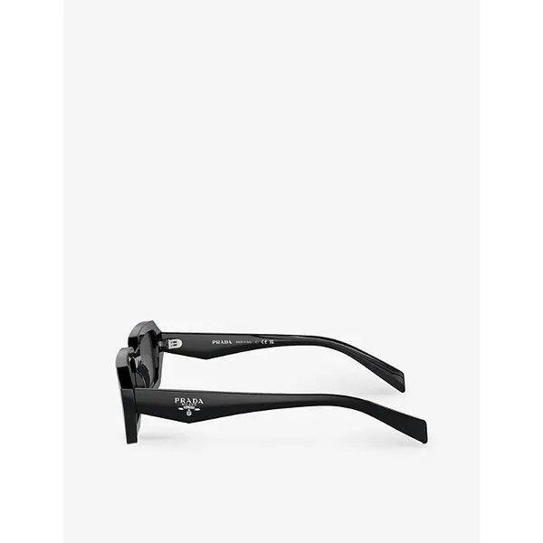 Prada Irregular-frame Acetate Sunglasses