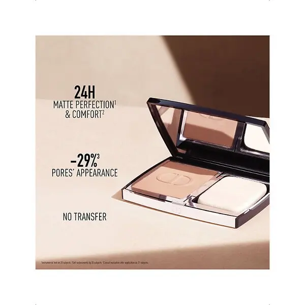 Dior Forever Natural Velvet Powder Foundation Compact 10g - 1n