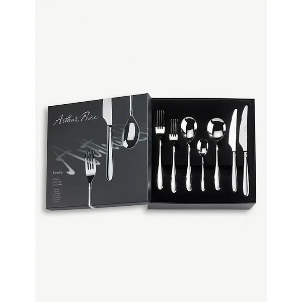 ARTHUR PRICE Henley Stainless Steel 42-piece Cutlery Set