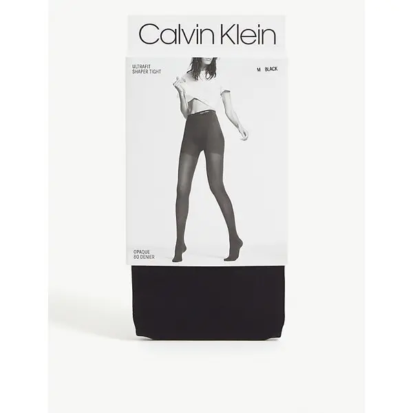 Calvin Klein Ultra Fit 80 Denier Tights - 00 Black