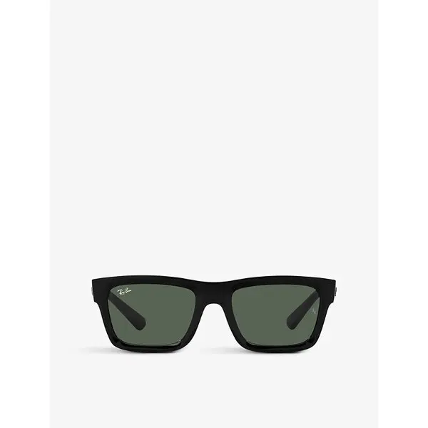 Ray-ban Warren Rectangle Sunglasses - Black