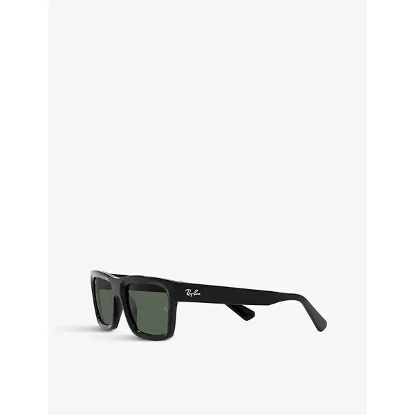 Ray-ban Warren Rectangle Sunglasses - Black