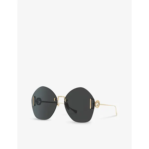Gucci Gg1203s Round-frame Sunglasses