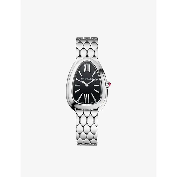 BVLGARI Serpenti Seduttori Stainless-steel Quartz Watch - Stainless Steel