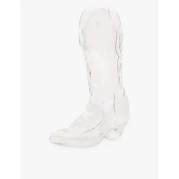SELETTI Crystalbootie Glass Vase 28cm - One-color