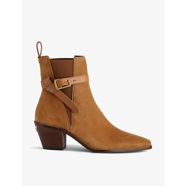 Zadig&Voltaire Tyler Cecilia Suede Ankle Boots