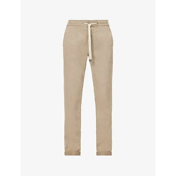 Paige Fraser Slim-fit Stretch-woven Trousers - Vint Coastal Beige