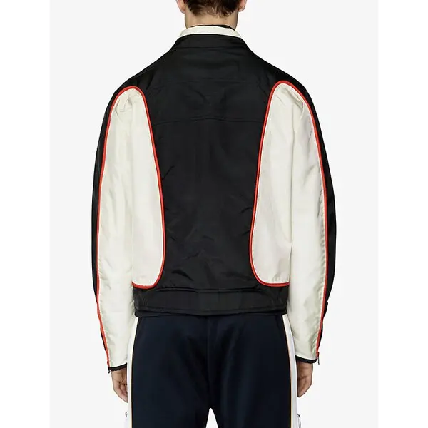DIESEL® J-blink Contrast-paneled Jacket - Black Black Black