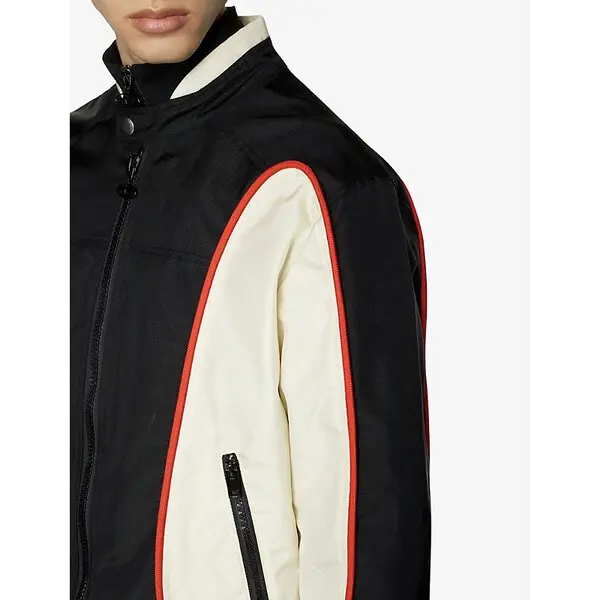 DIESEL® J-blink Contrast-paneled Jacket - Black Black Black