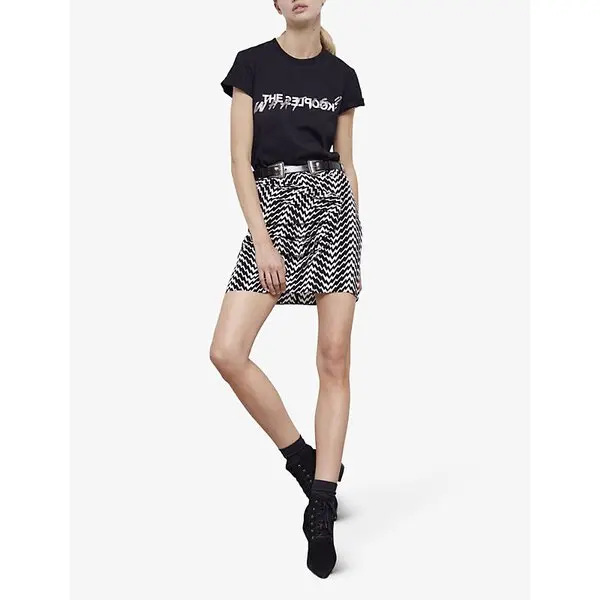 The Kooples Logo-print Cotton T-shirt