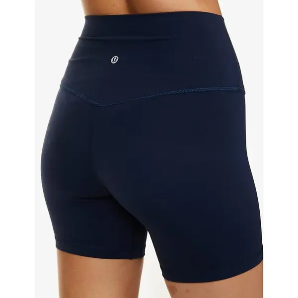 Lululemon Align High-rise " Stretch-jersey Shorts - True Navy