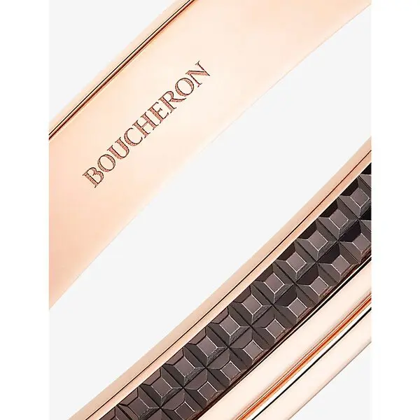 Boucheron Quatre Classique 18ct Pink-gold Bangle