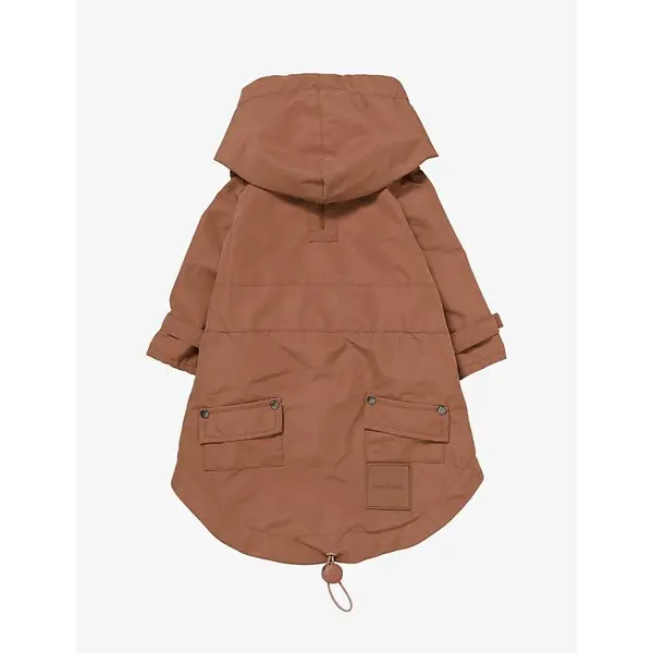 MAXBONE Talon Hooded Shell Dog Jacket - Camel