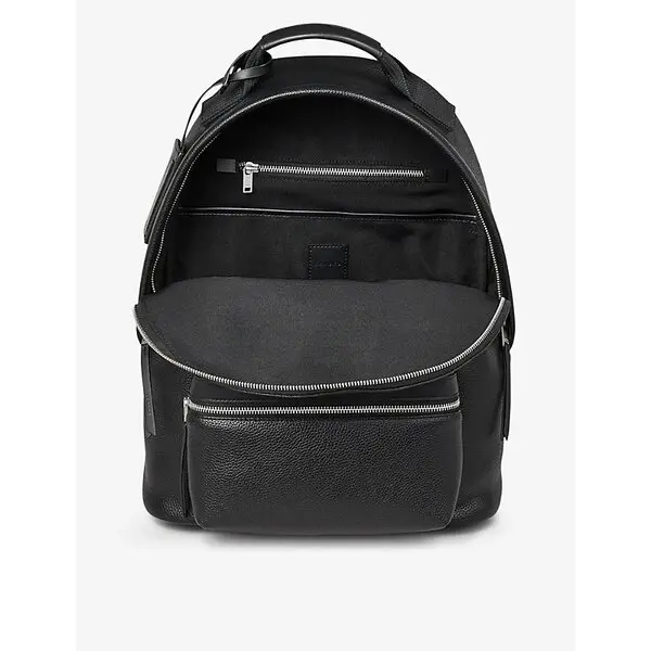 Sandro Coated-canvas Backpack - Noir / Gris