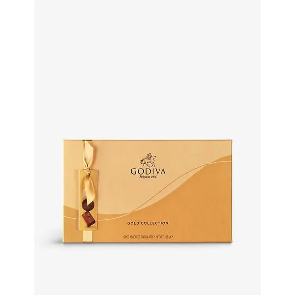 GODIVA Gold Collection 15-piece Chocolate Box 163g