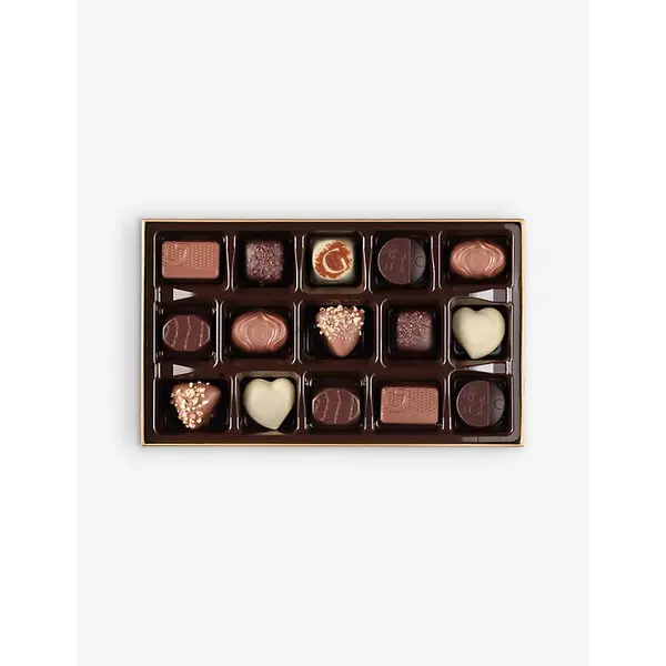 GODIVA Gold Collection 15-piece Chocolate Box 163g
