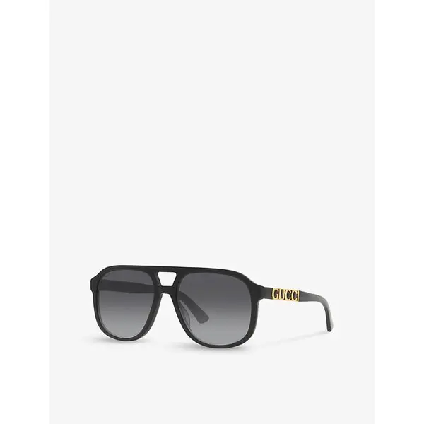 Gucci Gc001933 Pilot-frame Sunglasses