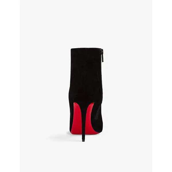 CHRISTIAN LOUBOUTIN So Kate 100 Suede Heeled Ankle Boots