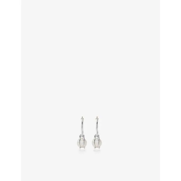 Tiffany & Co. Hardwear Freshwater Pearl Hoop Earrings