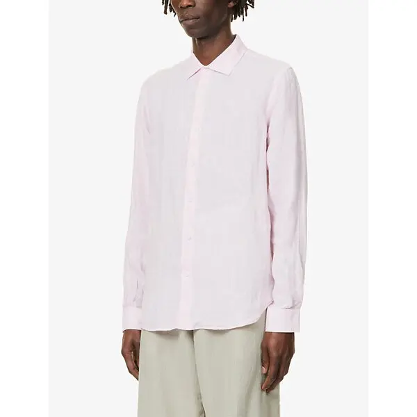 Orlebar Brown Giles Long-sleeve Regular-fit Linen Shirt