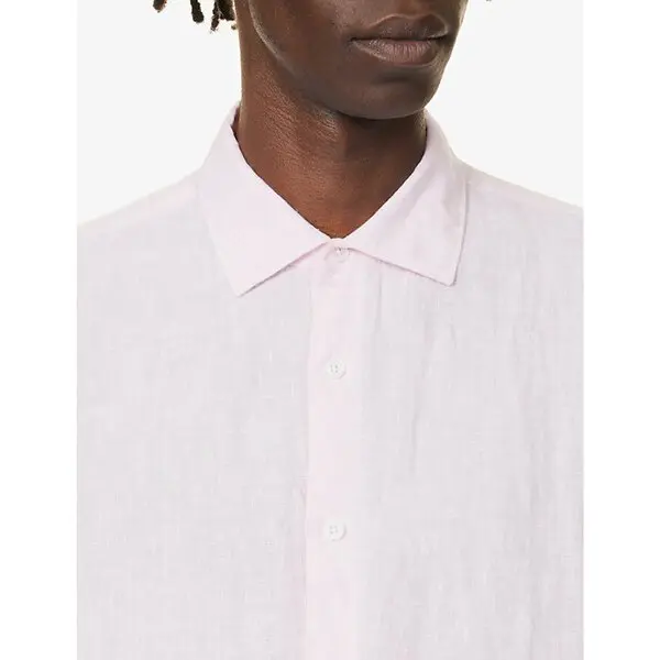 Orlebar Brown Giles Long-sleeve Regular-fit Linen Shirt