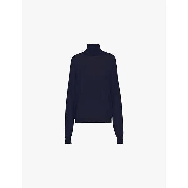 Prada Oversized-fit Cashmere Turtleneck Jumper