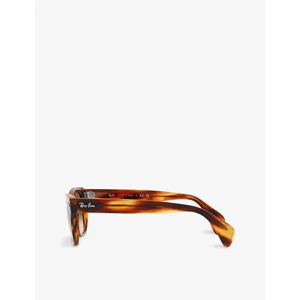 Ray-ban Rb0880s Square-frame Tortoiseshell Acetate Sunglasses