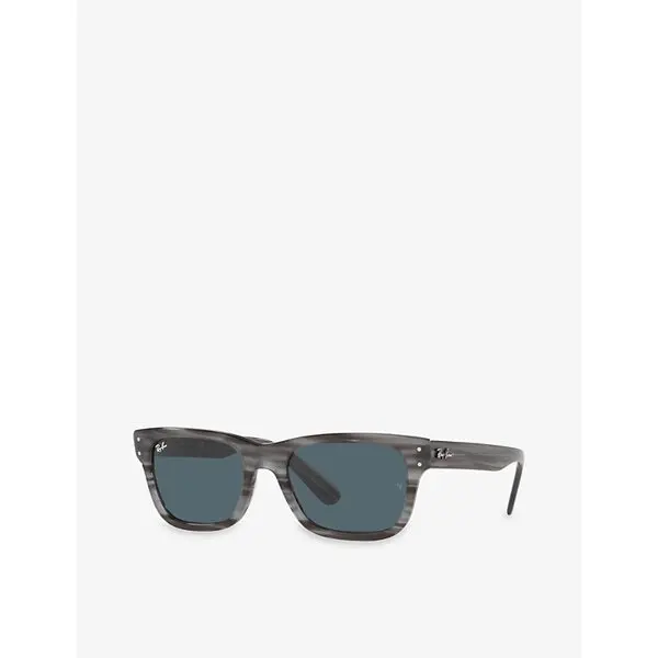Ray-ban Rectangular-frame Acetate Sunglasses