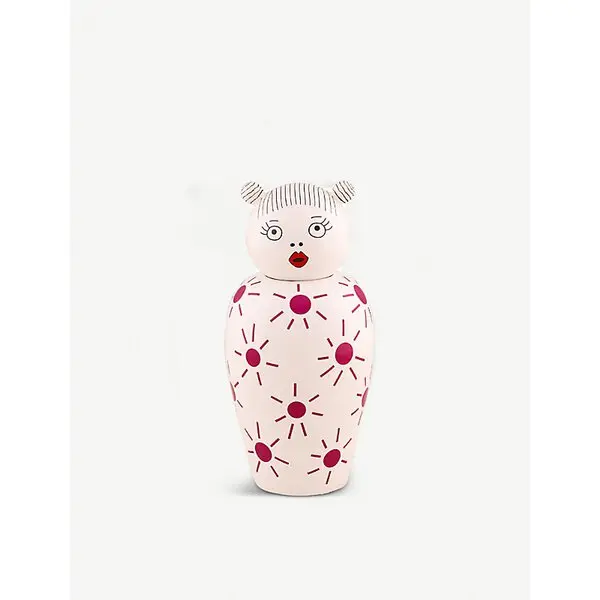 SELETTI Le Canopie Lula Porcelain Vase 37cm - One-color