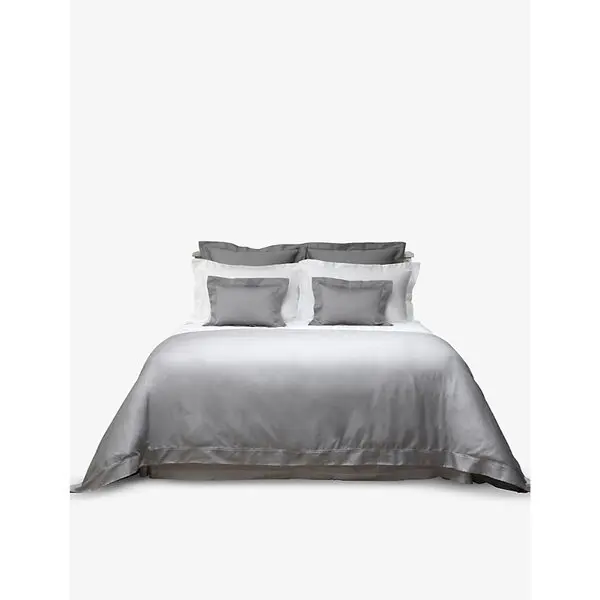 YVES DELORME Triomphe Cotton Flat Sheet - Platine