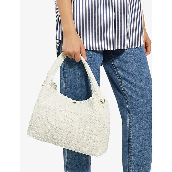 DUNE Woven Shoulder Bag