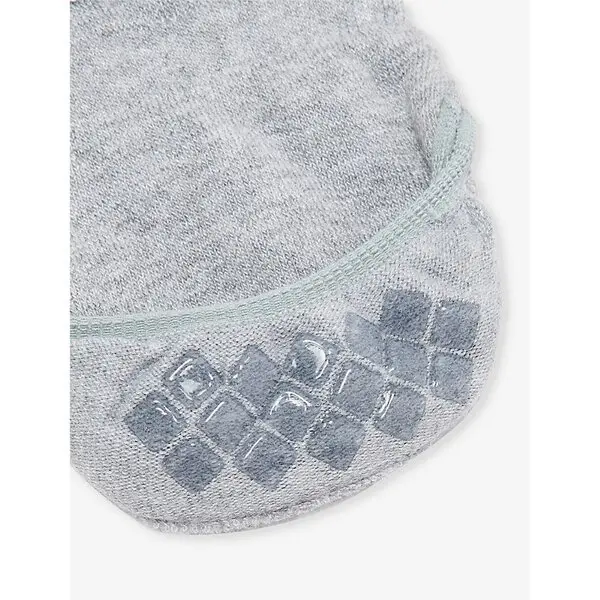 Falke Cool Kick Knitted Invisible Socks - Light Grey Mel.