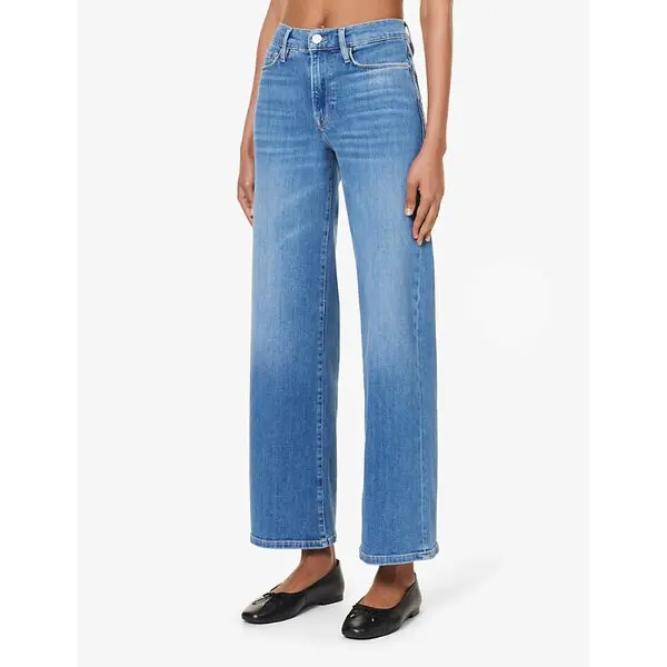 FRAME Le Palazzo Wide-leg Jeans