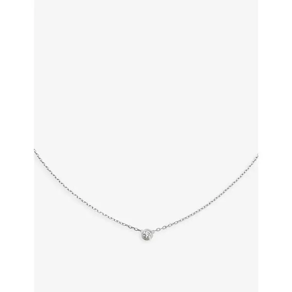 CARTIER D'amour Necklace - White Gold
