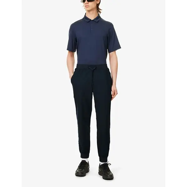 Lululemon Abc Drawstring-waist Stretch-wovem Jogging Bottoms - True Navy