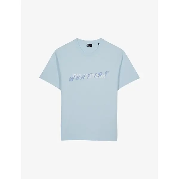 The Kooples Slogan-print Regular-fit Cotton T-shirt