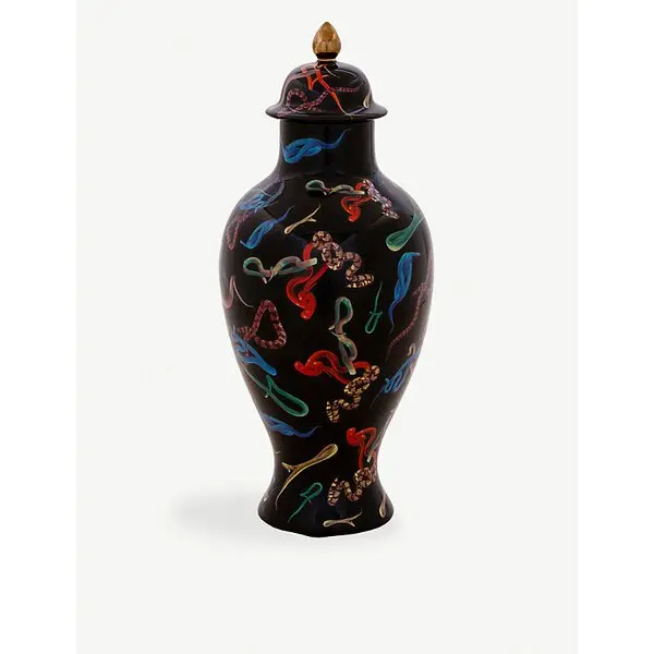SELETTI Wears Toiletpaper Snakes Vase 46.5cm - One-color