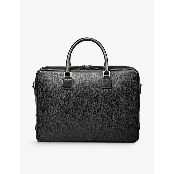 Aspinal Of London Mount Street Leather Laptop Bag One-Color