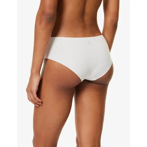 SLOGGI Zero Feel 2.0 Stretch-jersey Hipster Briefs - Silk White