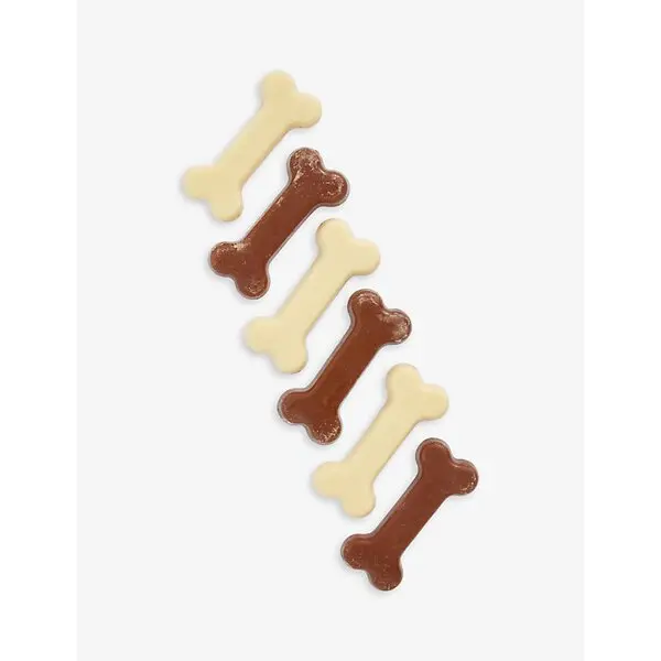 THE CHOCOLATE GIFT COMPANY Corgi Bone-shaped Chocolates 100g