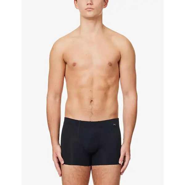 Hanro Pack Of Two Logo-embellished Stretch-cotton Trunks Xxl