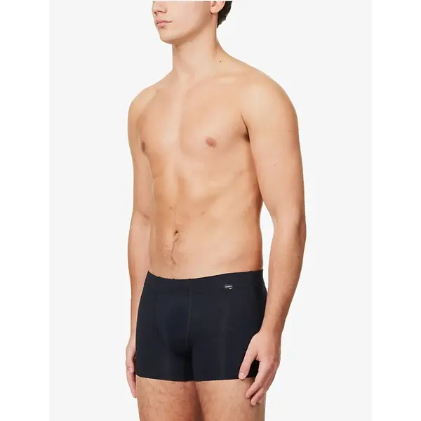 Hanro Pack Of Two Logo-embellished Stretch-cotton Trunks Xxl