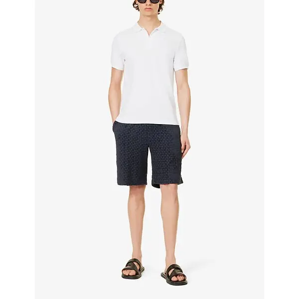 Vilebrequin Palatin Logo-embroidered Cotton Polo Shirt - Blanc